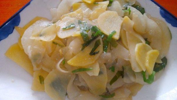 老黄瓜炒土豆片怎么做_老黄瓜炒土豆片好吃吗-第2张图片-山城妙识