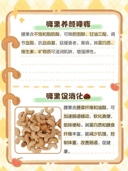 腰果的营养价值_腰果的功效与作用-第2张图片-山城妙识
