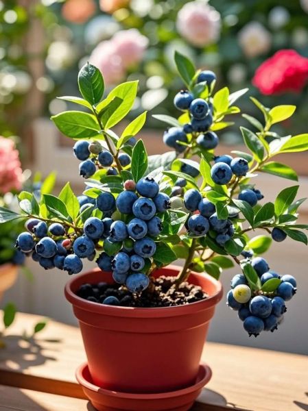 蓝莓盆栽怎么种_蓝莓种植方法盆栽-第2张图片-山城妙识