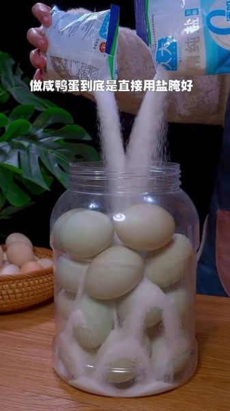 腌制鸭蛋用什么盐_腌制鸭蛋要不要加水-第1张图片-山城妙识
