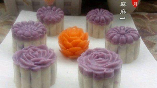 紫薯冰皮月饼怎么做_紫薯冰皮月饼配方比例-第3张图片-山城妙识