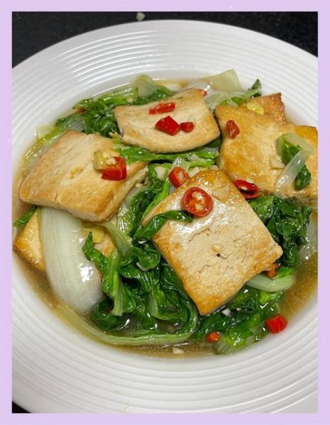 小白菜炖豆腐怎么做好吃_小白菜炖豆腐的窍门-第2张图片-山城妙识