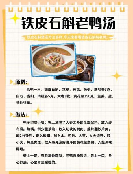 石斛老鸭汤的做法大全_石斛老鸭汤怎么炖最好喝-第3张图片-山城妙识