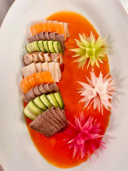 凉菜拼盘简单花样图片_怎么摆盘好看-第2张图片-山城妙识