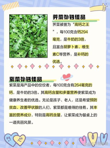补钙的食物和蔬菜有哪些_哪些蔬菜含钙高-第3张图片-山城妙识