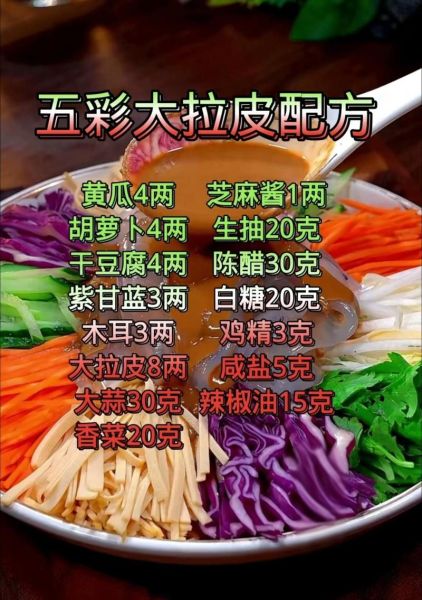 东北五彩大拉皮怎么凉拌_五彩大拉皮凉拌做法-第1张图片-山城妙识