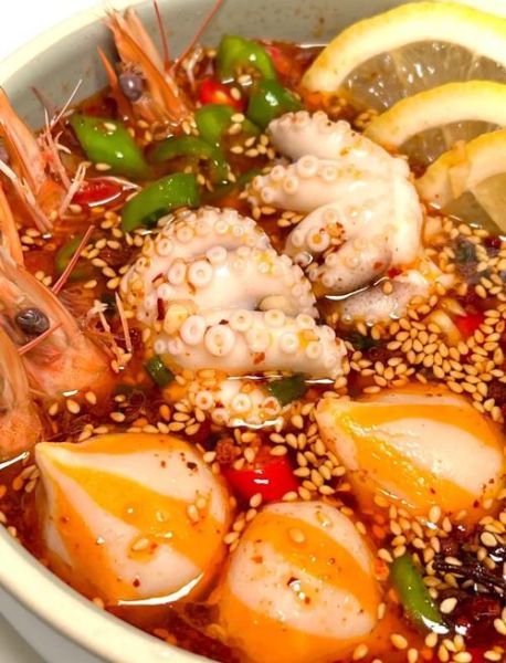 水煮八爪鱼蘸汁怎么调_水煮八爪鱼蘸汁配方-第1张图片-山城妙识