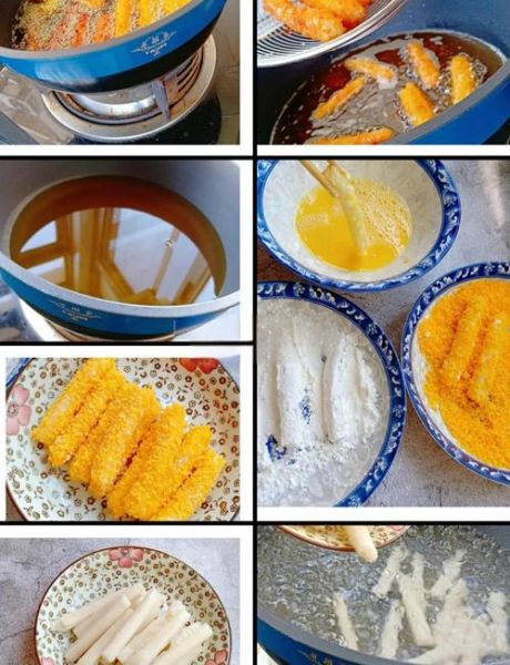 炸年糕怎么炸才不粘锅_家常炸年糕做法-第1张图片-山城妙识