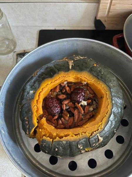 南瓜糯米饭的做法大全_南瓜糯米饭怎么蒸才软糯-第3张图片-山城妙识