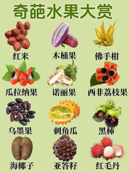 中国奇特水果有哪些_它们真的好吃吗-第1张图片-山城妙识