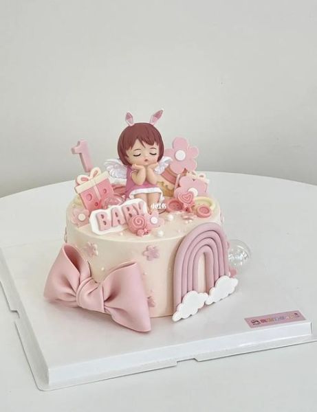 小女孩生日蛋糕图片_可爱款式怎么选-第2张图片-山城妙识