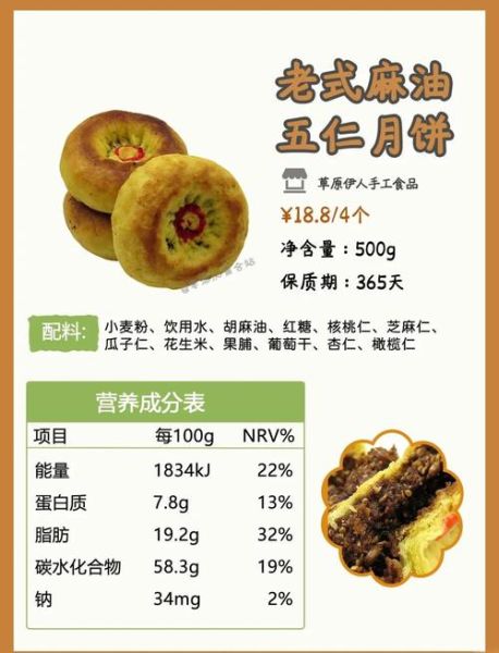 胡麻油月饼的做法_胡麻油月饼热量高吗-第2张图片-山城妙识