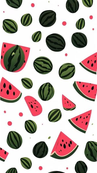 西瓜图片大全可爱_怎么拍才萌-第2张图片-山城妙识