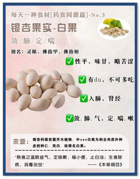 银杏白果的功效与作用_银杏白果怎么吃最养生-第1张图片-山城妙识