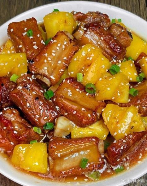 菠萝酸甜排骨怎么做_家常做法步骤详解-第3张图片-山城妙识