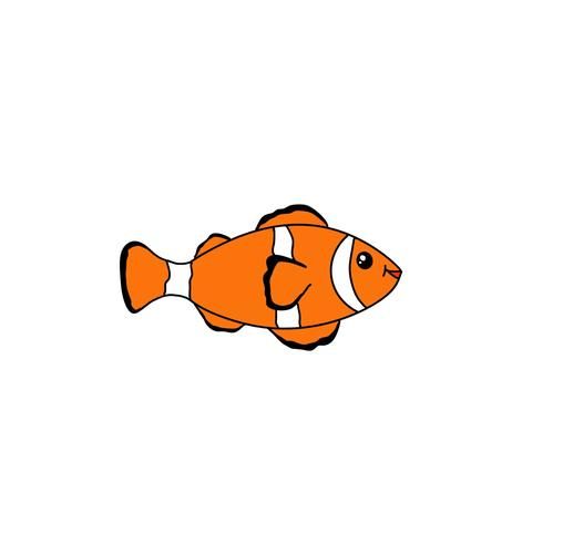 海鱼种类图片简笔画_怎么画-第1张图片-山城妙识