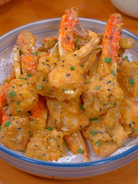 咸蛋黄梭子蟹怎么做_咸蛋黄梭子蟹的做法步骤-第1张图片-山城妙识