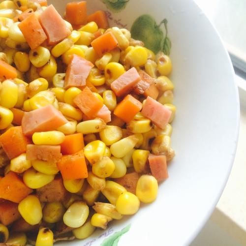 玉米粒炒火腿肠怎么做_玉米粒炒火腿肠家常做法-第1张图片-山城妙识