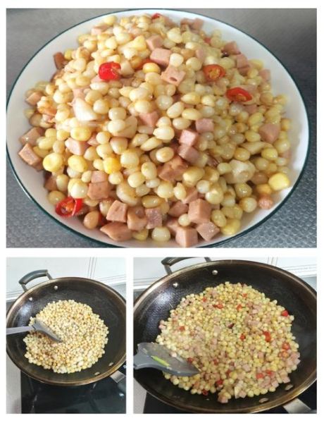 玉米粒炒火腿肠怎么做_玉米粒炒火腿肠家常做法-第2张图片-山城妙识