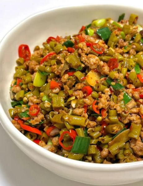 肉末酸豆角怎么做_肉末酸豆角家常做法-第3张图片-山城妙识