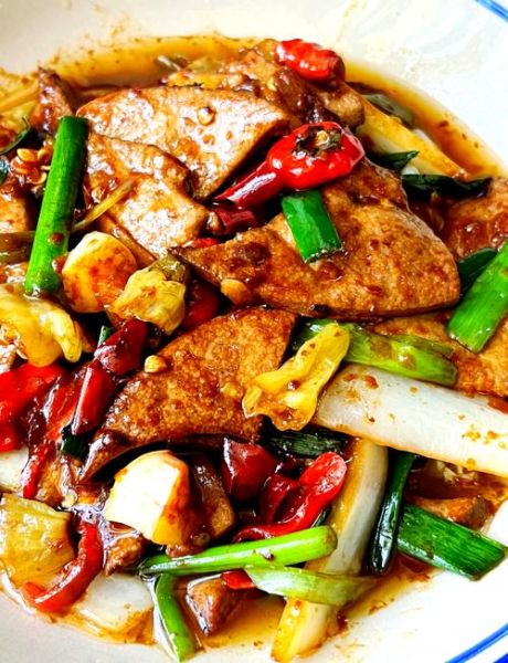 土匪猪肝怎么做_正宗湘菜做法-第2张图片-山城妙识