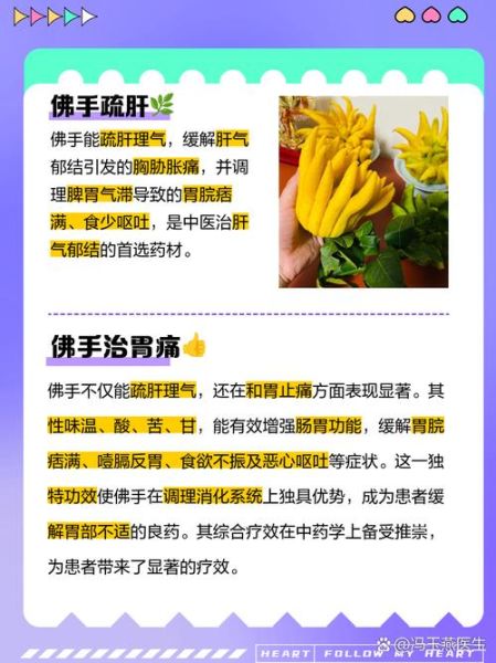 佛手功效与作用_佛手怎么吃效果好-第2张图片-山城妙识