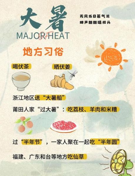 大暑吃什么_大暑有哪些传统习俗-第3张图片-山城妙识