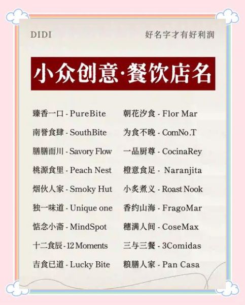 创意菜名怎么取_餐厅爆款菜名技巧-第1张图片-山城妙识 创意菜名怎么取_餐厅爆款菜名技巧-第1张图片-山城妙识