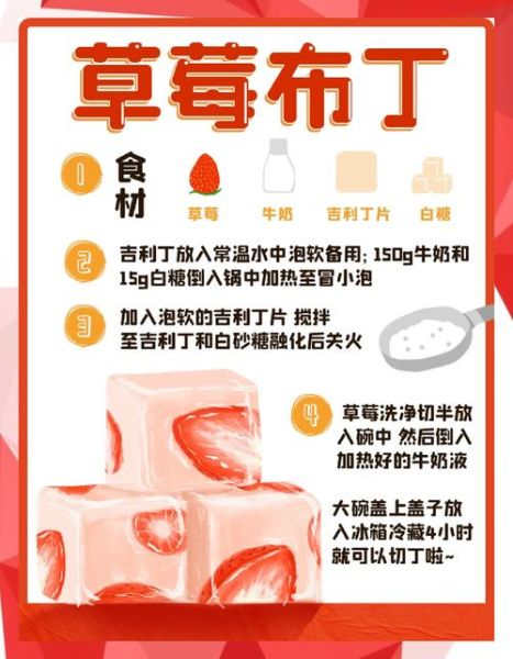 草莓布丁怎么做_草莓布丁失败原因-第2张图片-山城妙识