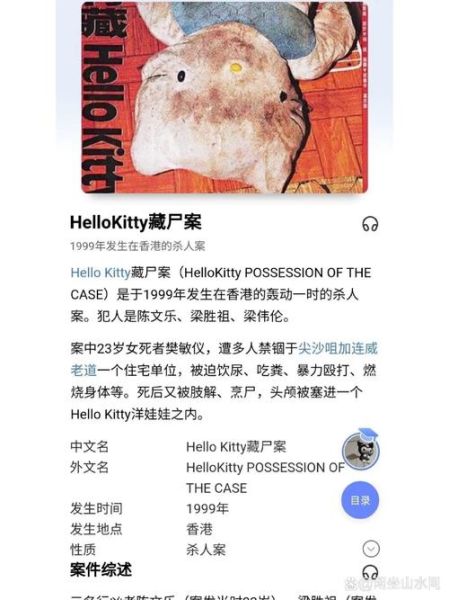 kt猫藏尸案真相_kt猫藏尸案凶手是谁-第1张图片-山城妙识