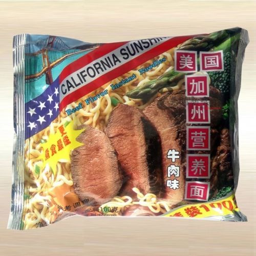 加州牛肉面方便面好吃吗_加州牛肉面方便面热量高吗-第1张图片-山城妙识