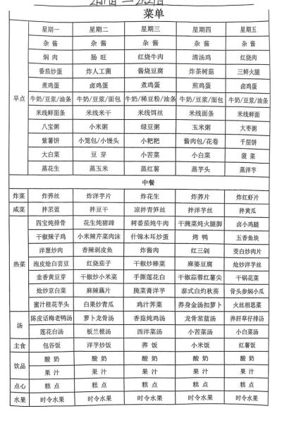 家常菜食堂菜谱名单大全_一周不重样怎么选-第2张图片-山城妙识