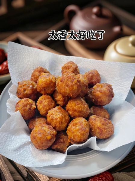 干炸肉丸子怎么做_干炸肉丸子家常做法-第3张图片-山城妙识