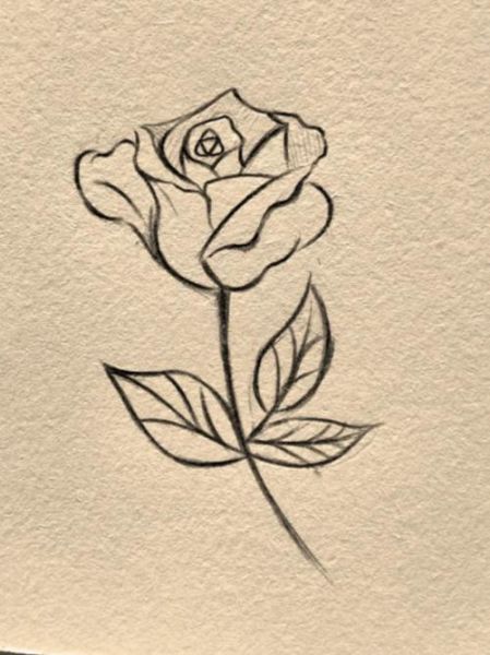 玫瑰花怎么画简单好看_零基础也能学会的玫瑰画法-第1张图片-山城妙识
