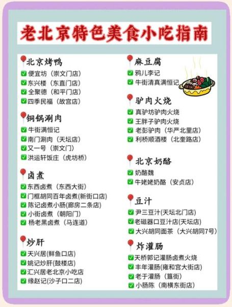 北京旅游美食攻略_北京必吃小吃有哪些-第2张图片-山城妙识