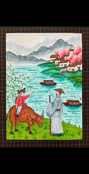 清明古诗配画怎么画_清明古诗配画有哪些技巧-第3张图片-山城妙识 清明古诗配画怎么画_清明古诗配画有哪些技巧-第3张图片-山城妙识