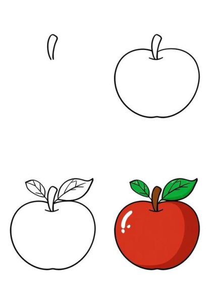 水果简笔画大全_如何快速学会-第2张图片-山城妙识