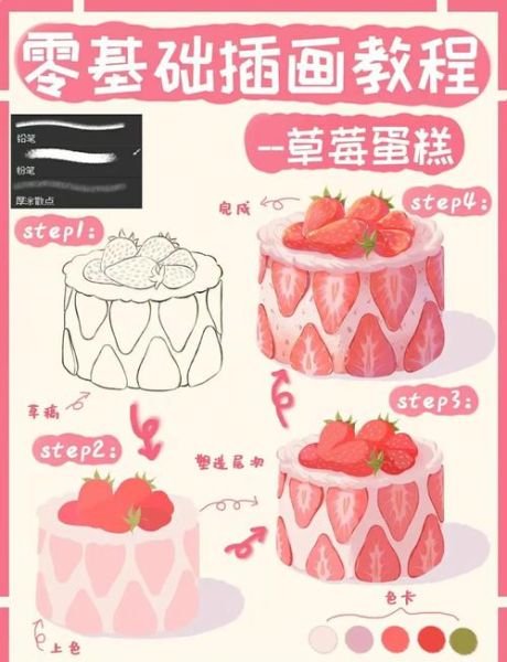 草莓蛋糕简笔画怎么画_草莓蛋糕简笔画步骤-第1张图片-山城妙识 草莓蛋糕简笔画怎么画_草莓蛋糕简笔画步骤-第1张图片-山城妙识