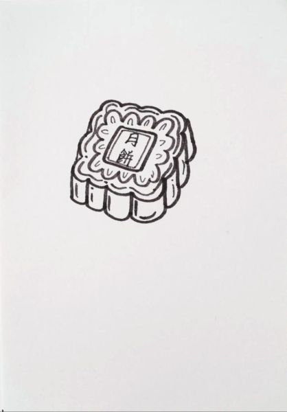 儿童画月饼简单教程_如何画月饼-第1张图片-山城妙识