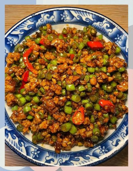豆角炒肉末怎么做_豆角炒肉末的家常做法-第1张图片-山城妙识