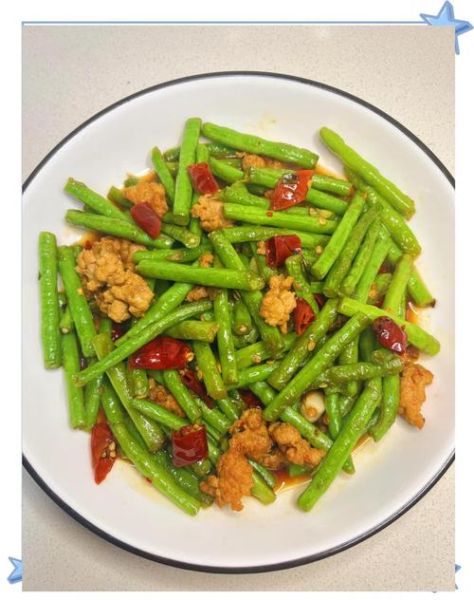 豆角炒肉末怎么做_豆角炒肉末的家常做法-第2张图片-山城妙识