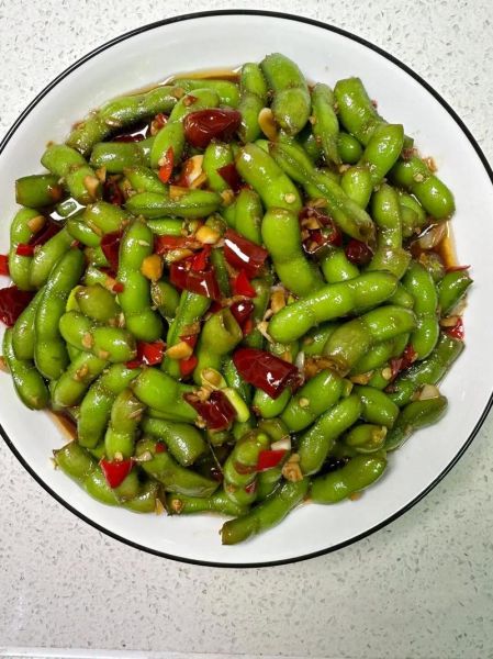 凉拌毛豆怎么做好吃_凉拌毛豆的做法步骤-第1张图片-山城妙识