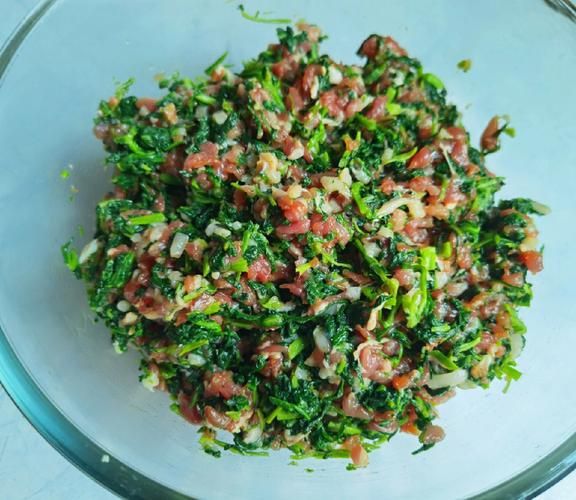 芨芨菜饺子怎么做好吃_芨芨菜饺子馅怎么调才鲜嫩-第3张图片-山城妙识