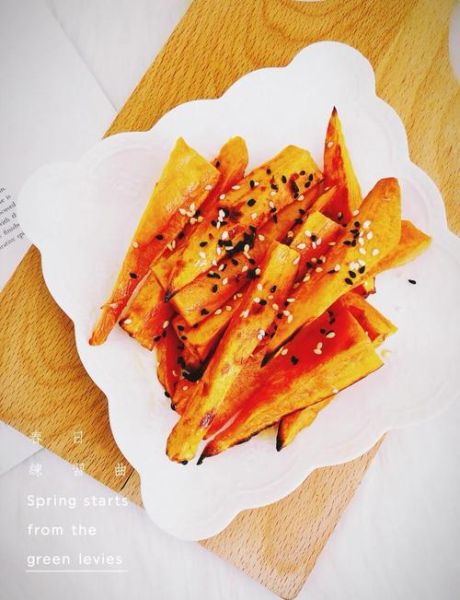 红薯条怎么炸才酥脆_自制红薯条做法大全-第3张图片-山城妙识