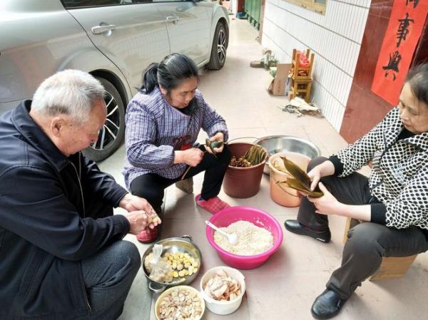 农村包粽子图片_如何拍摄出地道年味-第2张图片-山城妙识