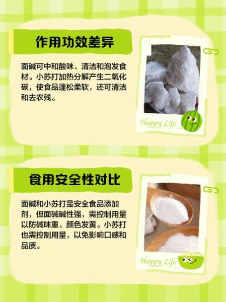 小苏打是碱面吗_家用区别与用法-第1张图片-山城妙识