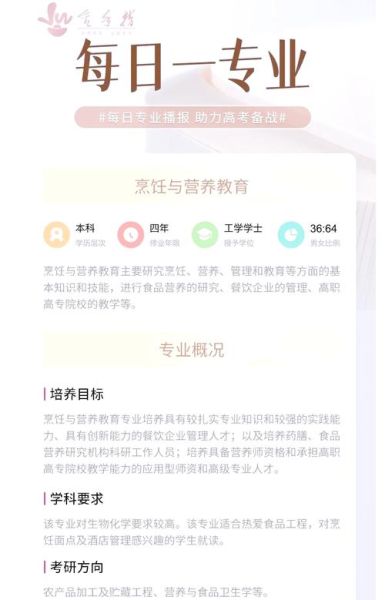 烹饪与营养教育专业学什么_就业前景好吗-第1张图片-山城妙识