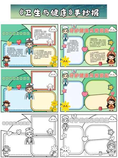 健康知识手抄报内容写什么_手抄报版面怎么设计-第2张图片-山城妙识
