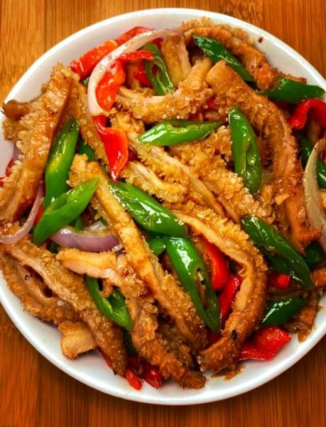 青椒炒牛肚怎么做_牛肚炒多久才脆嫩-第2张图片-山城妙识