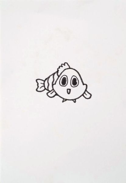 怎么画鱼简单又好看_儿童画鱼步骤图-第3张图片-山城妙识